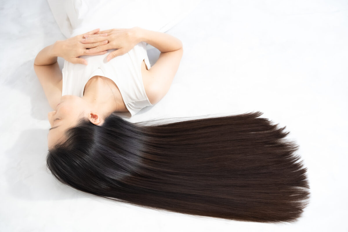 Saya | Silk Hair Parts Model Agency | 髪専門パーツモデル事務所 silk